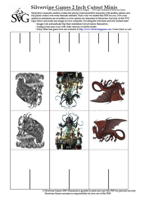 Using Paper Minis and other Props in Your Game – Role Player's Imaginarium